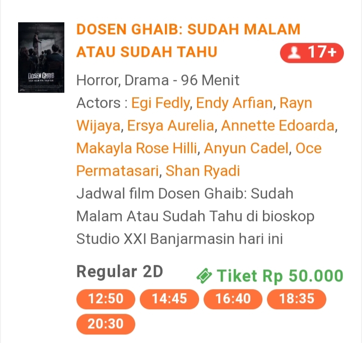 Film Dosen Ghaib, Diangkat dari Kisah Nyata – iloenxnews.com